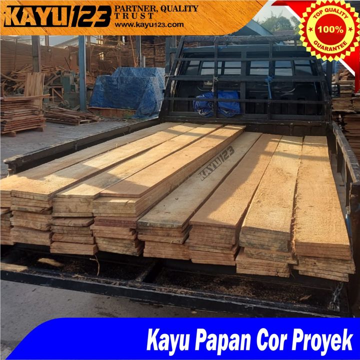 KAYU PAPAN COR PROYEK/PAPAN COR MURAH kayu randu | Lazada Indonesia