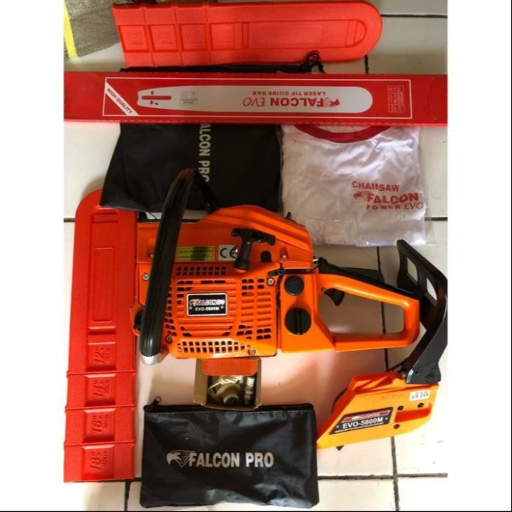 CHAINSAW FALCON 5800 EVO/GERGAJI KAYU FALCON!!! MURAHHH | Lazada Indonesia