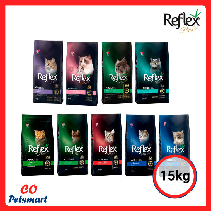 Reflex Plus + Cat Food Adult / Kitten 15kg | Lazada