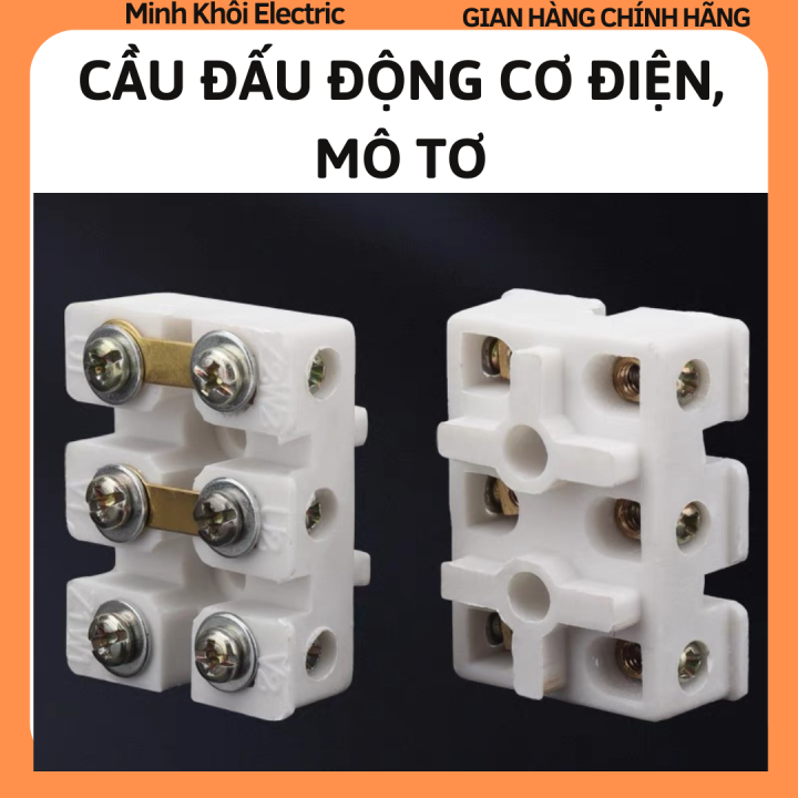Cầu đấu động cơ điện,cầu đấu mô tơ 6 ốc dùng cho motor,công tắc ly tâm ...