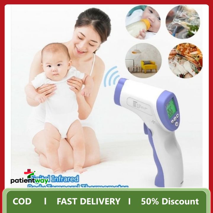 Non-Contact Body IR Infrared Digital Thermometer Gun Thermal Scanner with laser pointer baby ...