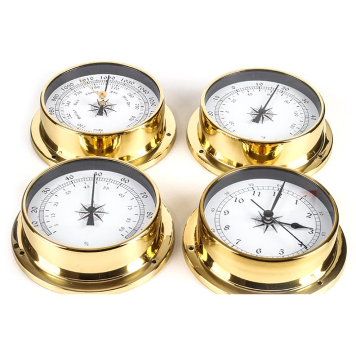 【Value Bundle】 X6hd 115mm Wall Mounted Thermometer Hygrometer Barometer ...