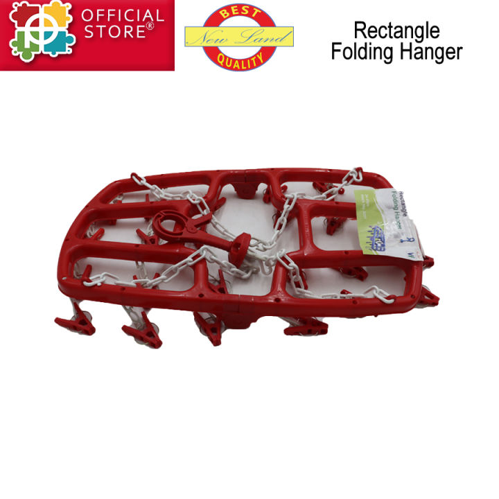 New Land Rectangle Folding hanger Stock No.2017 | Lazada PH