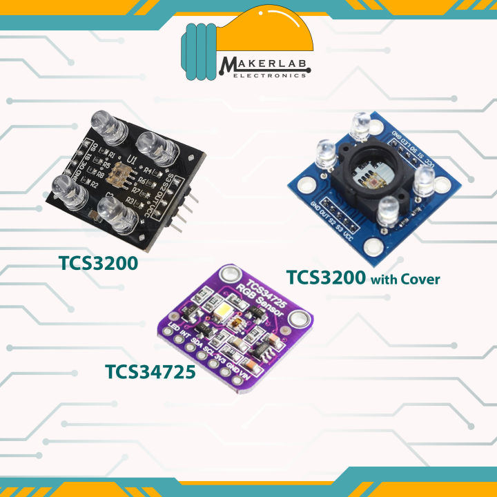 Tcs3200 Tcs34725 Color Sensor Detector Module For Arduino Lazada Ph