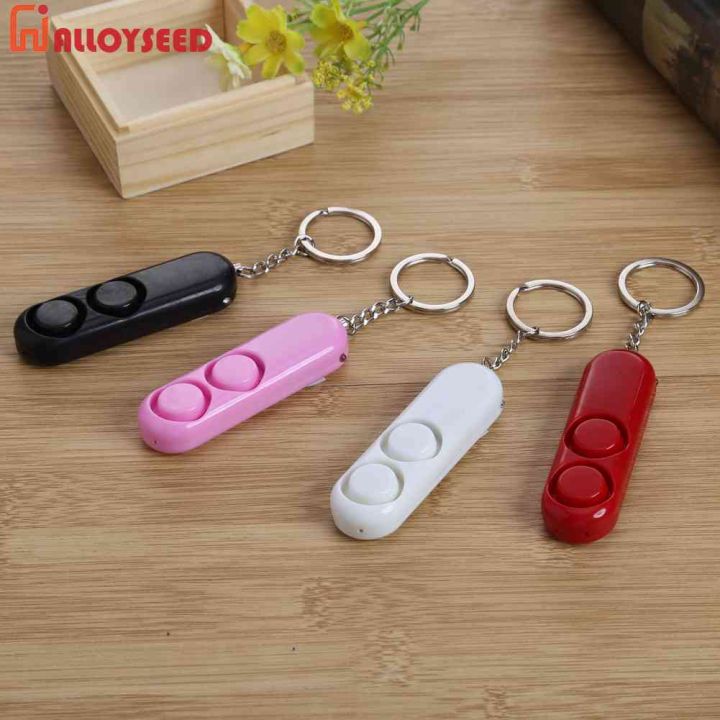 Anti-rape Device Alarm Loud Alert Attack Panic Keychain Safety Personal ...