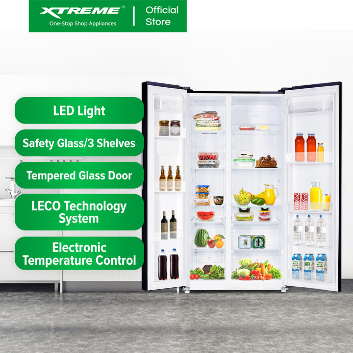 X-SERIES 19.8 CUFT. Side by Side INVERTER Refrigerator No Frost ...