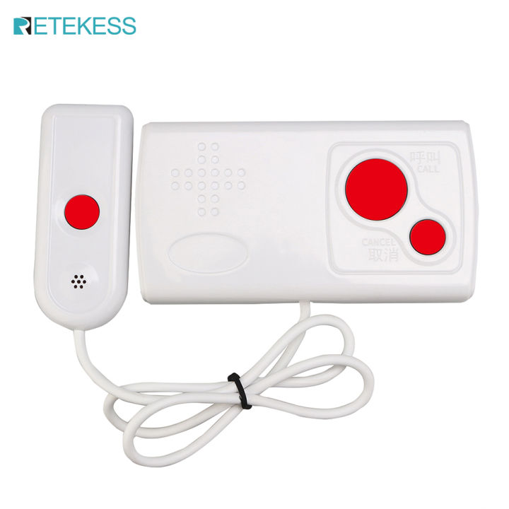 Retekess TD003 Wireless Caregiver Pager Button Transmitter 2 key for ...