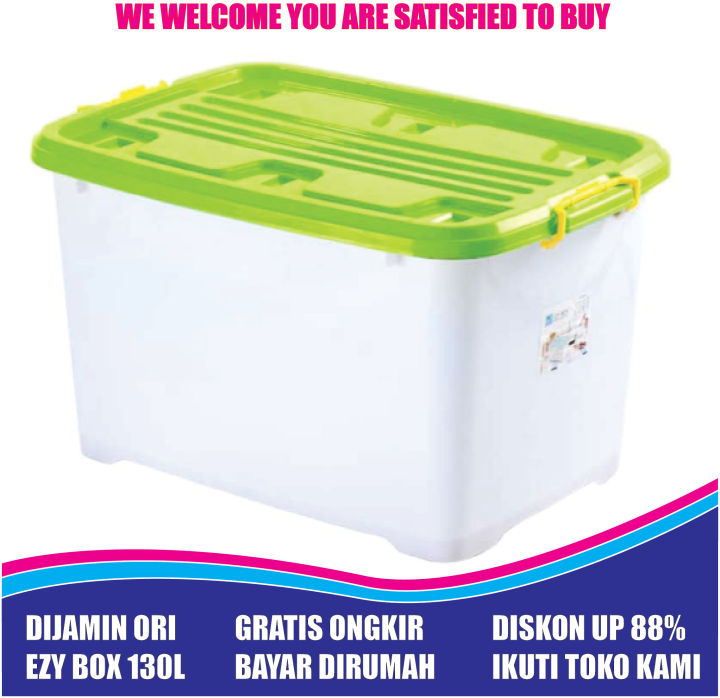 Box container serbaguna besar boks plastik jumbo CB 130 Liter ...
