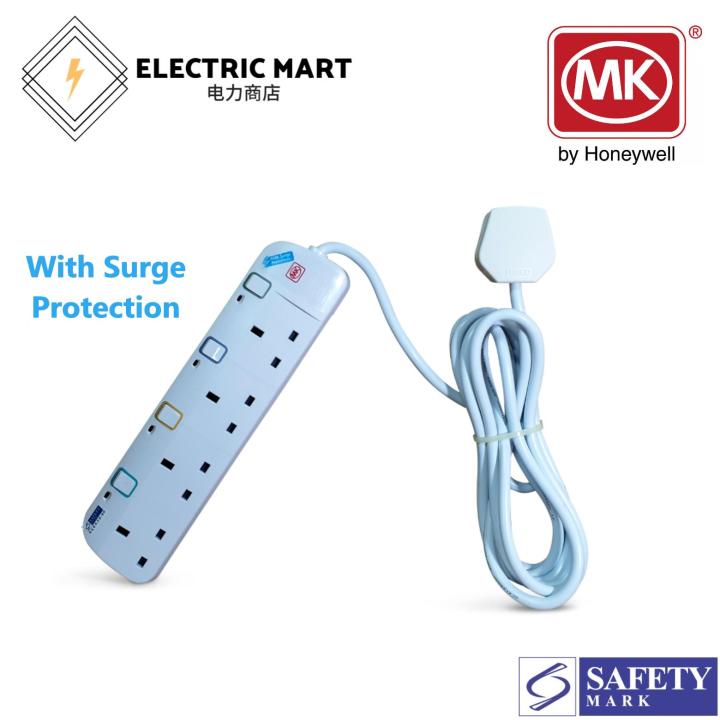 Honeywell MK Extension Trailing Socket 4-way | Lazada Singapore
