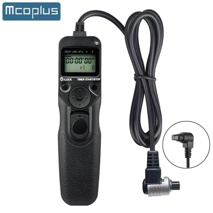 Mcoplus RS-80N3 Timer Remote Control Shutter Release for Canon EOS R3 R5 6D II 5D III 5D IV 6D ...