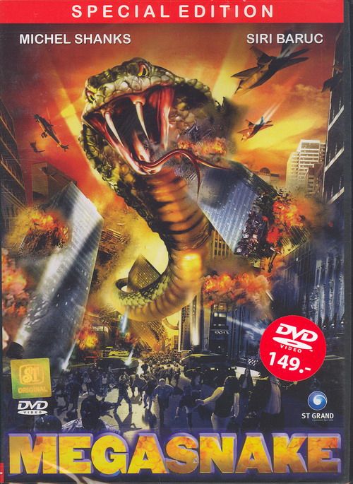 Mega Snake เมก้าสเน็ค โคตรงูยักษ์อหังการล้างโลก (DVD) ดีวีดี | Lazada.co.th