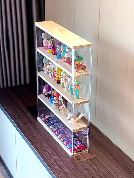 LZD Wall Mounted Blind Transparent Storage Pop Mart popmart Display ...