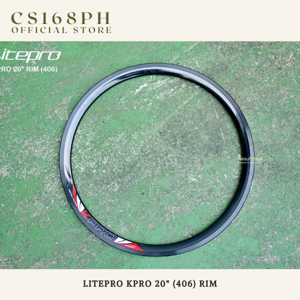 CS168ph LitePro KPro 20" V Brake Rims & Disc Brake Rims (406) for ...