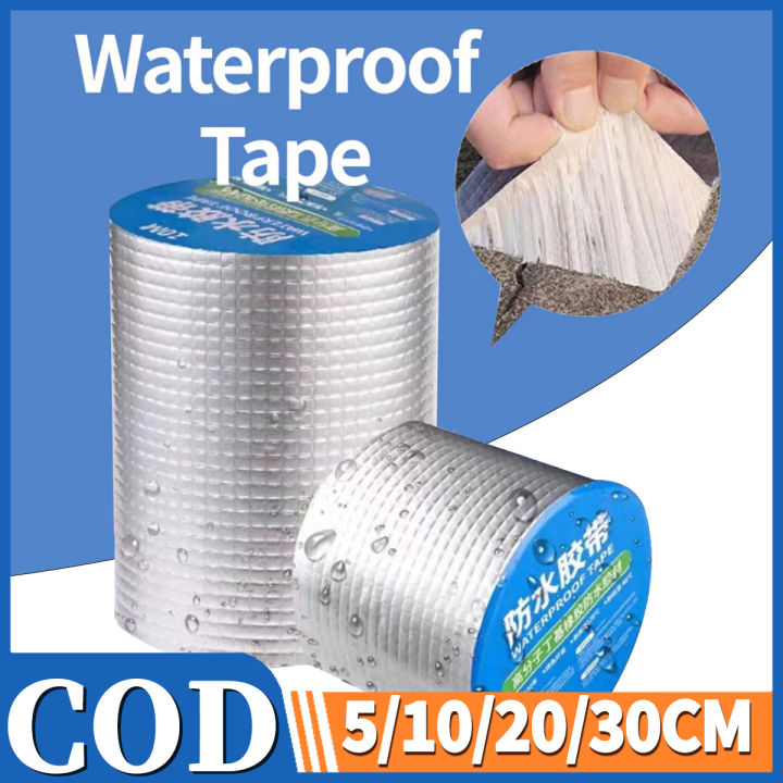 Aluminum Foil Butyl Waterproof Tape For roof leak Roof Sealant Wall ...