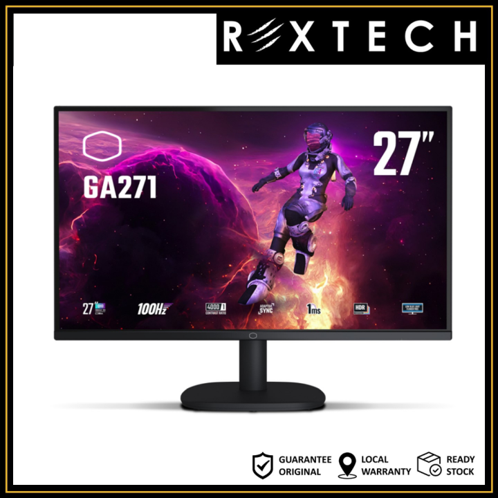 REXTECH Cooler Master GA271 Display Monitor (VA, 2K WQHD, 100Hz, 1ms ...