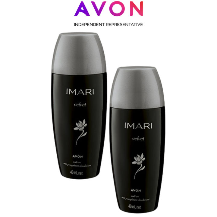 BUY 1 TAKE 1 AVON Imari Velvet Anti-Perspirant Roll-On Deodorant 40 ML ...