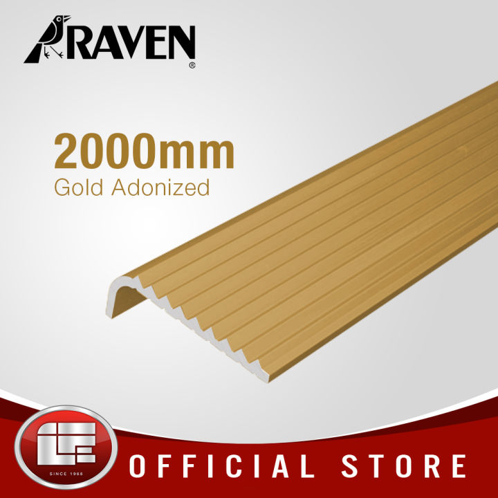RAVEN H234AG GOLD BULLNOSE STAIR EDGING 2000MM | Lazada PH