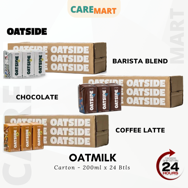 OATSIDE (CARTON) Barista Blend/Chocolate/Coffee Latte Oat Milk 200ML ...