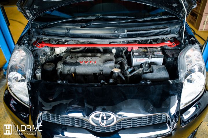 ค้ำโช๊คหน้า H-Drive Toyota Yaris NCP91 (06-12), Vios NCP93 (07-12) ตรง ...