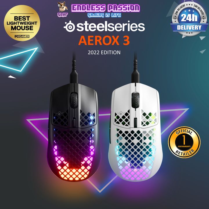 SteelSeries Aerox 3 2022 Edition Super Light Gaming Mouse | Lazada ...