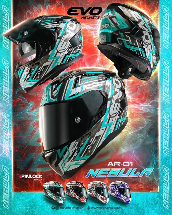 EVO HELMET AR-01 NEBULA | Lazada PH