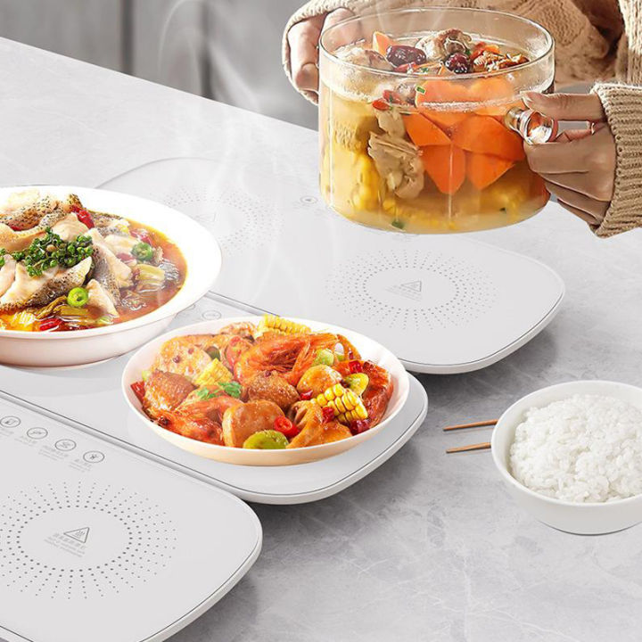 X-Shimmer.Studio Electric Food Warming Tray Adjustable Temperature Warm ...