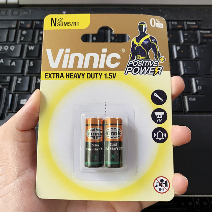 Pin Vinnic Sum5 R1 E90 1.5V chính hãng - Vỉ 2 viên DATE MỚI NHẤT ...