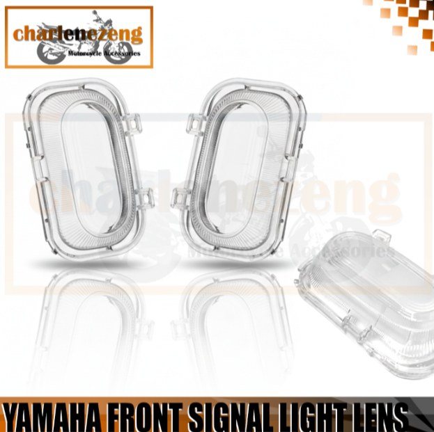 CHARLENE Yamaha Fazzio Clear Front Turn Signal Light Lamp Indicator ...