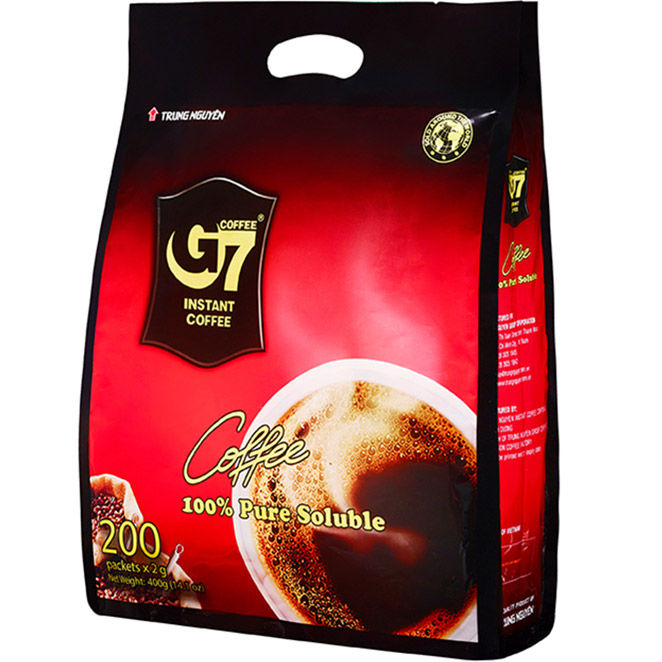 [G7] Instant Coffee Pure Black - Kopi O Kosong - 2g x 200ea / 3 in 1 Coffee Mix 100ea | Lazada ...