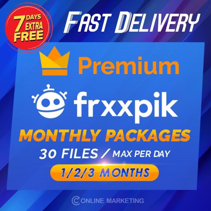 【FreePik Monthly Packages Download Services】Vectors Photos EPS Instant Delivery | Lazada PH