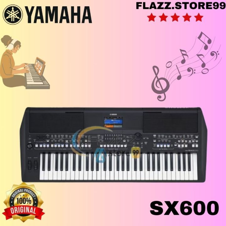 Yamaha PSR-SX600 61-Key Arranger Keyboard Original Garansi PSR SX-600 ...