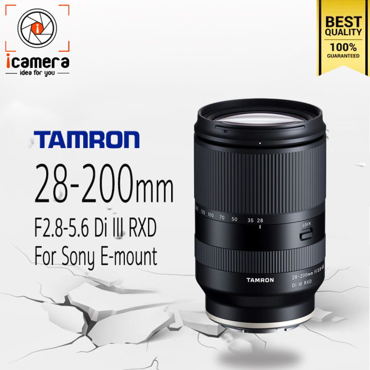 Tamron Lens 28-200 mm. F2.8-5.6 Di III RXD ใช้กับกล้อง Sony E , FE - รับประกันร้าน icamera 1ปี ...