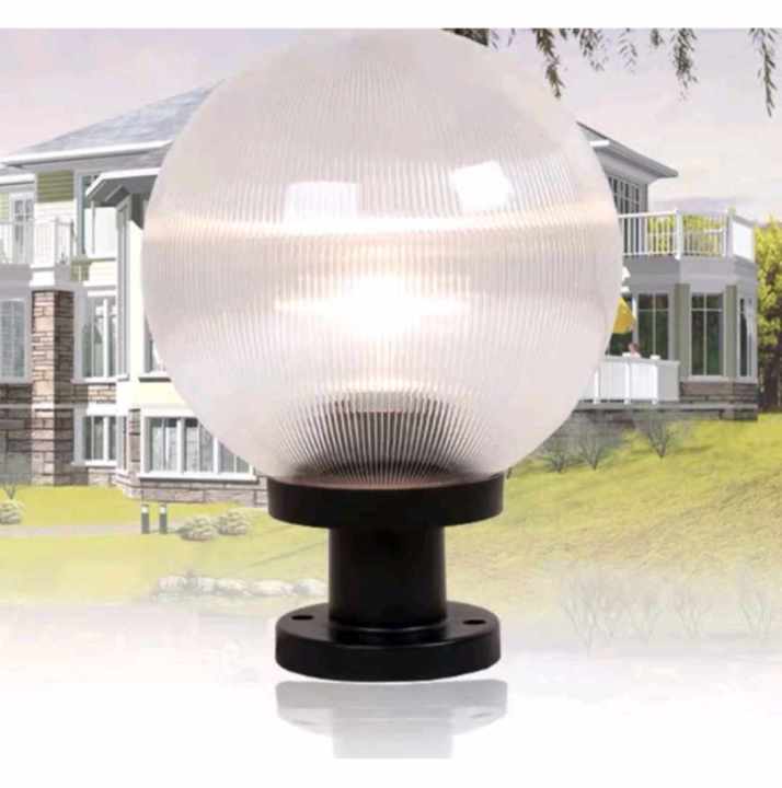 Rohstar Gate lamp post Ball outdoor Rainproof lamp fence courtyard ...