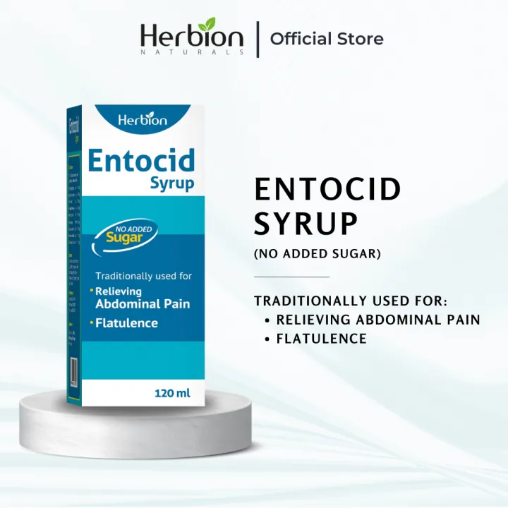 Entocid Syrup for Heartburn and Stomach Acid Relief - Sirap Entocid ...