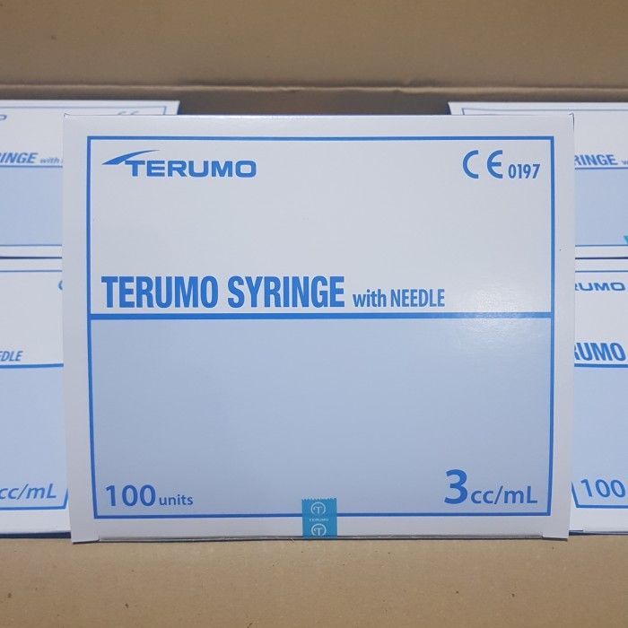 SYRINGE TERUMO 3 CC / SPUIT 3CC TERUMO / SYRINGE TERUMO / SPUIT TERUMO ...