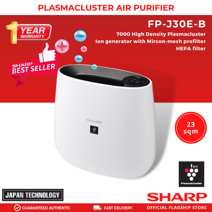 เครื่องฟอกอากาศ Sharp FP-J30E Air Plasmacluster | Lazada.co.th