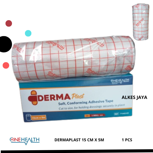 Plester Perban Medis Luka Operasi Anti Air Plesterin Gulung Roll 15 cm ...