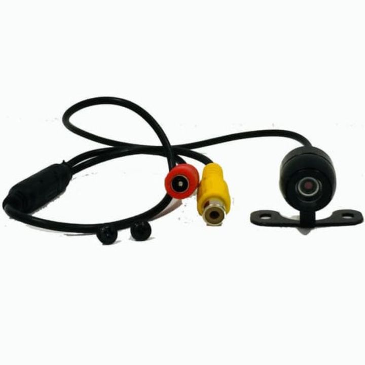 PARKING CAMERA / CAMERA PARKIR MOBIL MUNDUR UNIVERSAL BULAT | Lazada ...