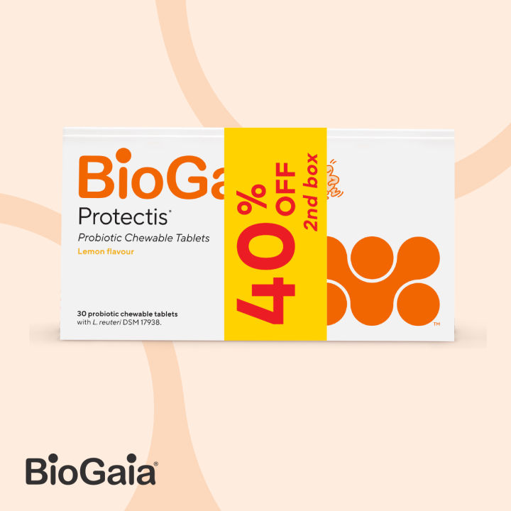 BioGaia Probiotic Chewable Tablets 30's Twin Pack Exp 5/2027 | Lazada