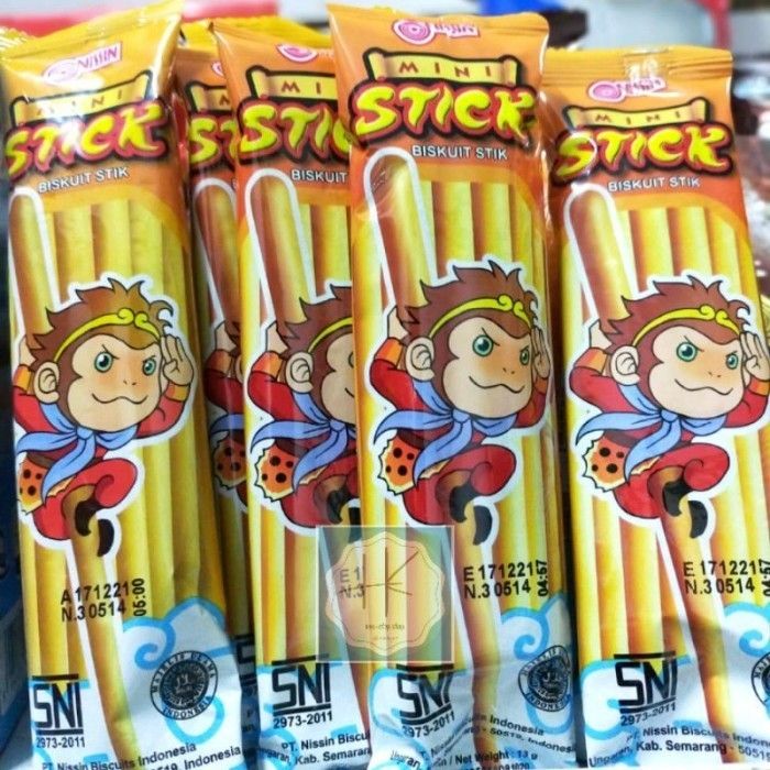 NISSIN MINI STICK KUNING 13GR JAJANAN JADUL | Lazada Indonesia
