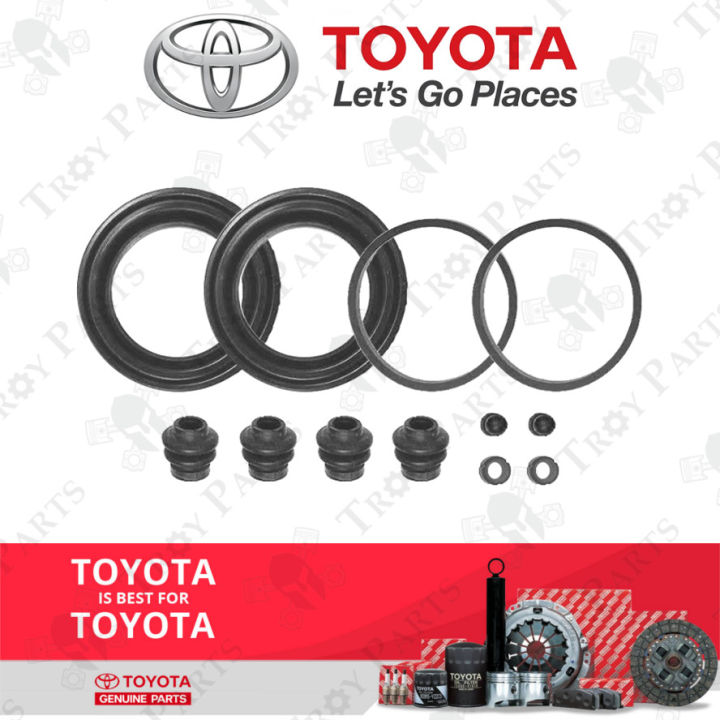 Toyota Front Disc Brake Caliper Repair Kit (Full Set) for Toyota Vios ...
