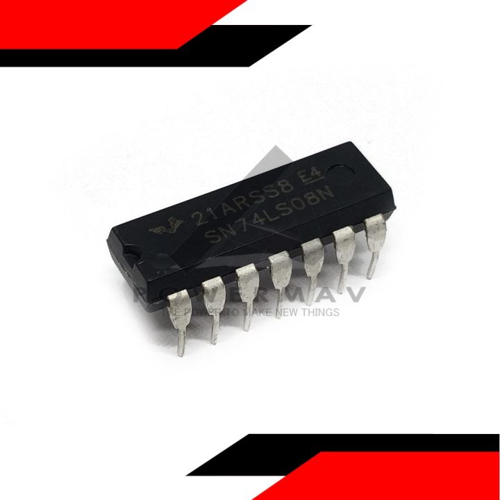 original 74ls08 AND gate dip ic dip14 sn74ls08n sn74ls08 7408 QUADRUPLE ... original 74ls08 AND gate dip ic dip14 sn74ls08n sn74ls08 7408 QUADRUPLE ...