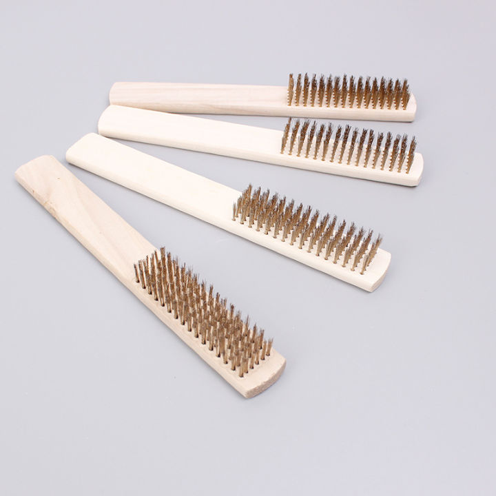 Bàn chải sắt innox 304 đánh rỉ sét vệ sinh chà rửa đầu bò-thiết bị máy ...