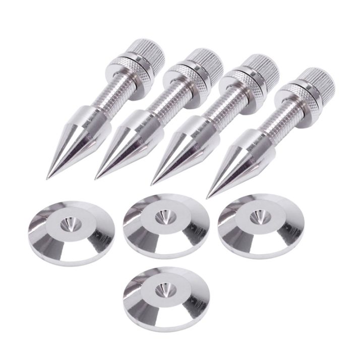 4 Pcs Speaker Spike Isolation Spikes Stand Foot Hifi Speaker Shockproof ...