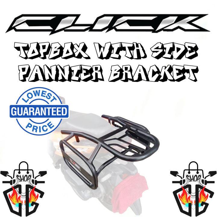 HONDA CLICK (V1-V2-V3) 125i & 150i - Top box with Side Pannier Bracket ...