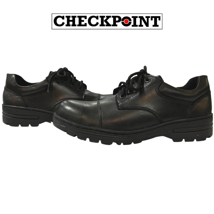 Checkpoint Marikina Made Men's Safety Shoes Black Tomas-H | Lazada PH