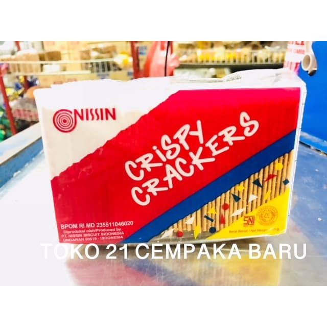 Nissin Crispy Crackers Original 225 gram | Krakers Wafer Biskuit Keju ... Nissin Crispy Crackers Original 225 gram | Krakers Wafer Biskuit Keju ...