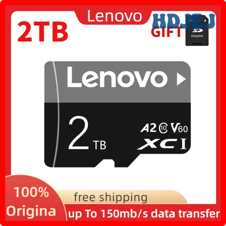 Lenovo 2Tb Micro Memory SD Card 1Tb 128Gb 256GB Micro TF SD Card Sd/TF ...