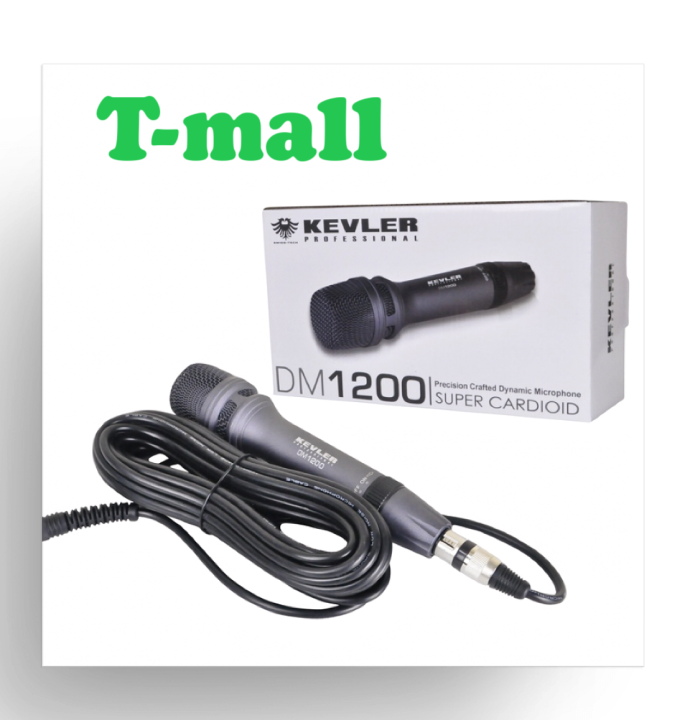 Original Kevler DM1200 Professional Dynamic Microphone w/ Super ...