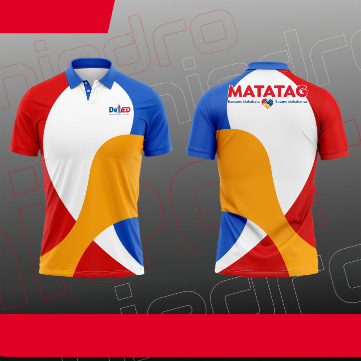 DEPED MATATAG POLO UNIFORM FULL SUBLIMATION POLO-Shirt FOR Men AND ...